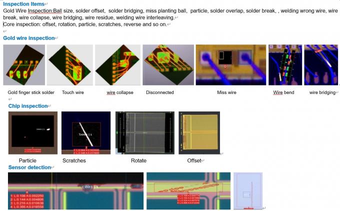 AOI Semiconductor wire bonding inspection for die bonding machine and ...