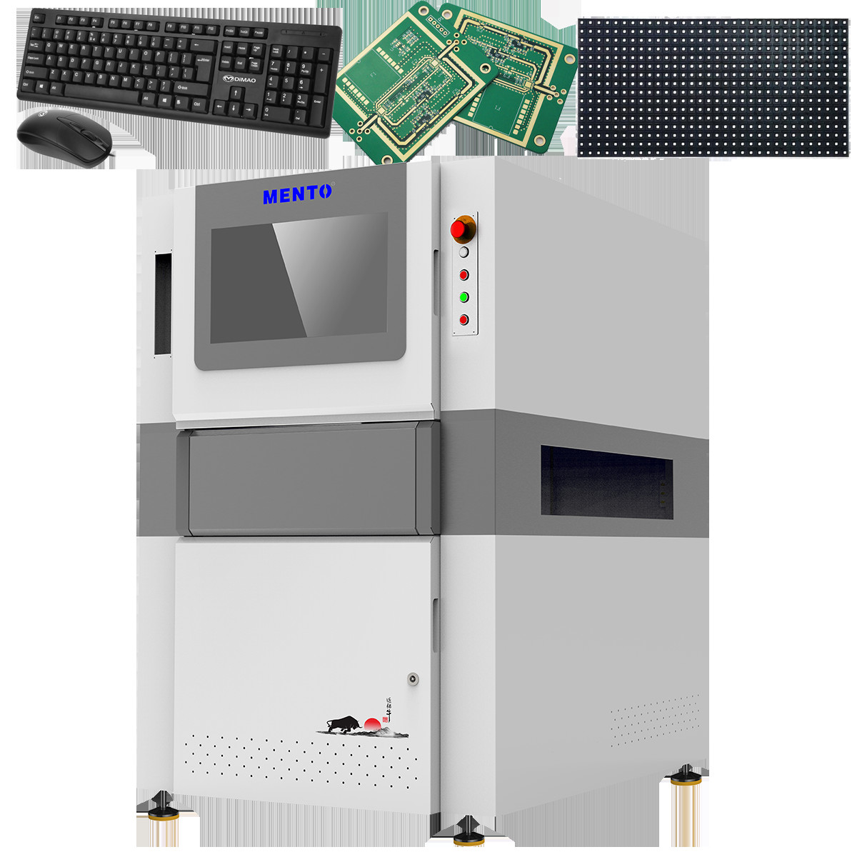 AOI 3D Automated Optical Inspection Machine Bitelecentric Lens